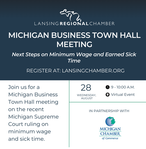 Capitol Connection: August 20, 2024 - Lansing Regional Chamber of Commerce